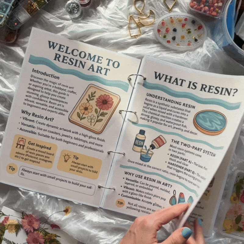 1.000+ Free Resin Art Notes – Learn Resin Art